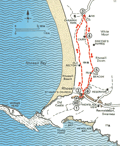 The Highs and Lows of Rhossili Bay - Walks - The AA