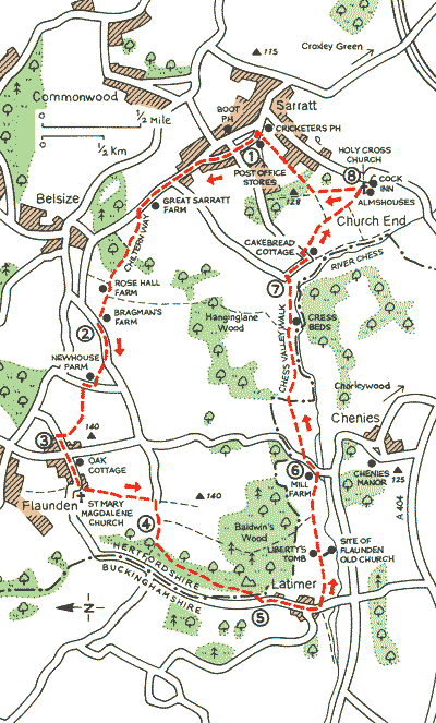 Around the Chess Valley - Walks - The AA