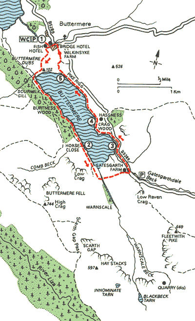 Walk around Buttermere lake, undiscovered gem of the English Lake ...